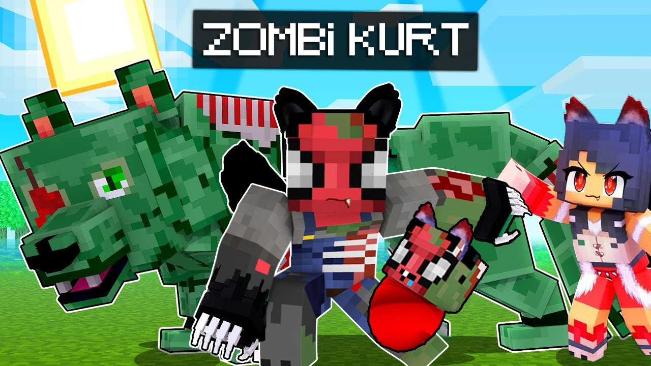 FAKİRİN ZOMBİ KURT ADAM AİLESİNİN YENİ BEBEĞİ👶 - Minecraft - YouTube