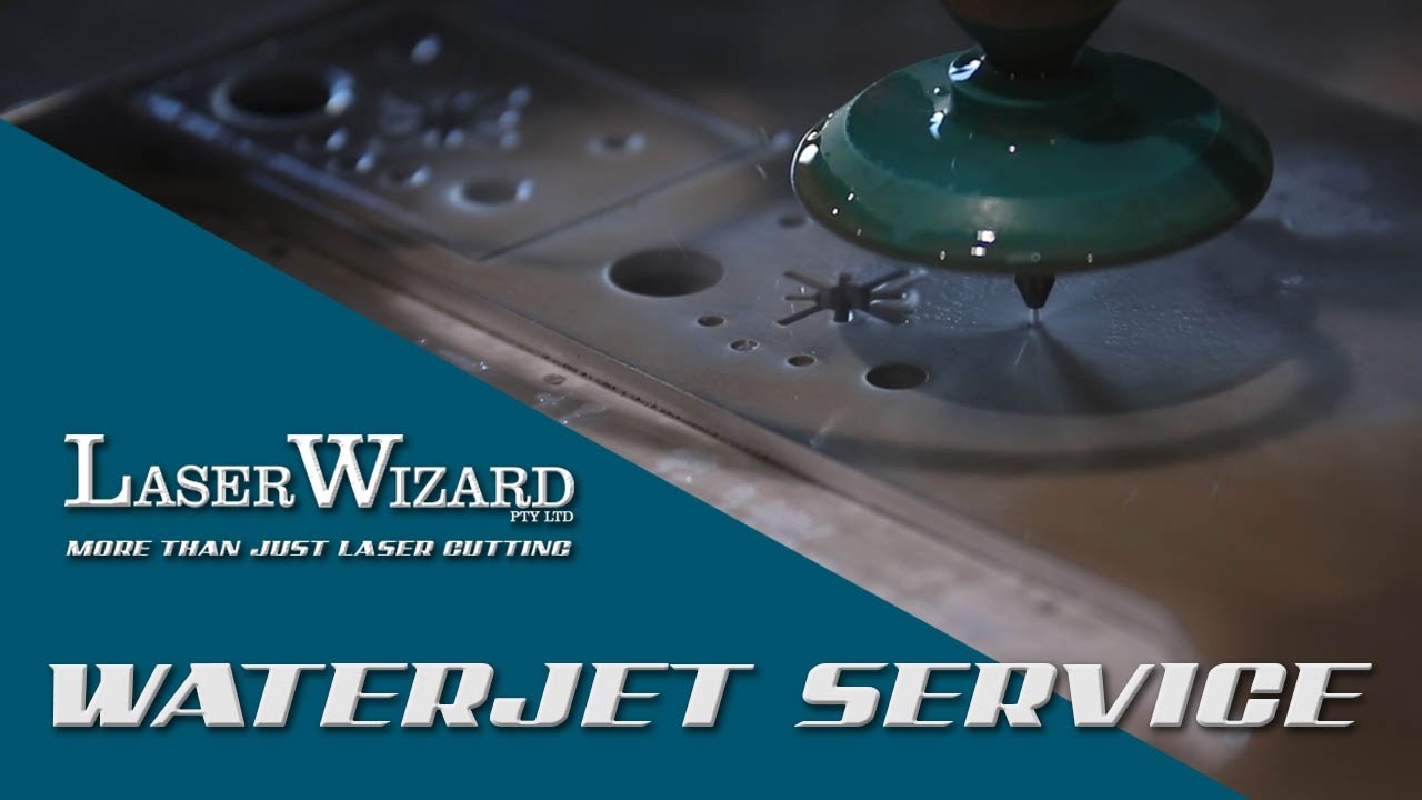 WATERJET CUTTING - Laser Wizard Sydney - YouTube