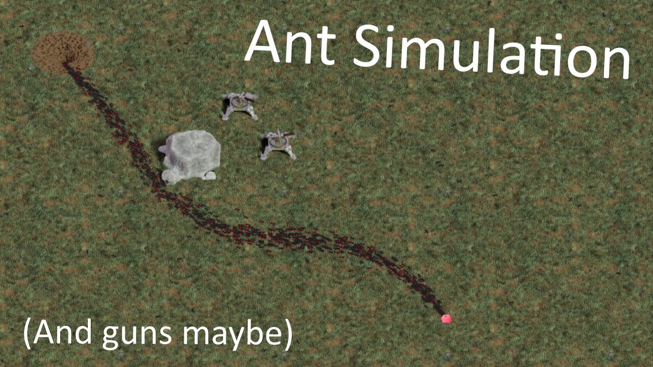 Ant Simulation + Tower Defense - YouTube