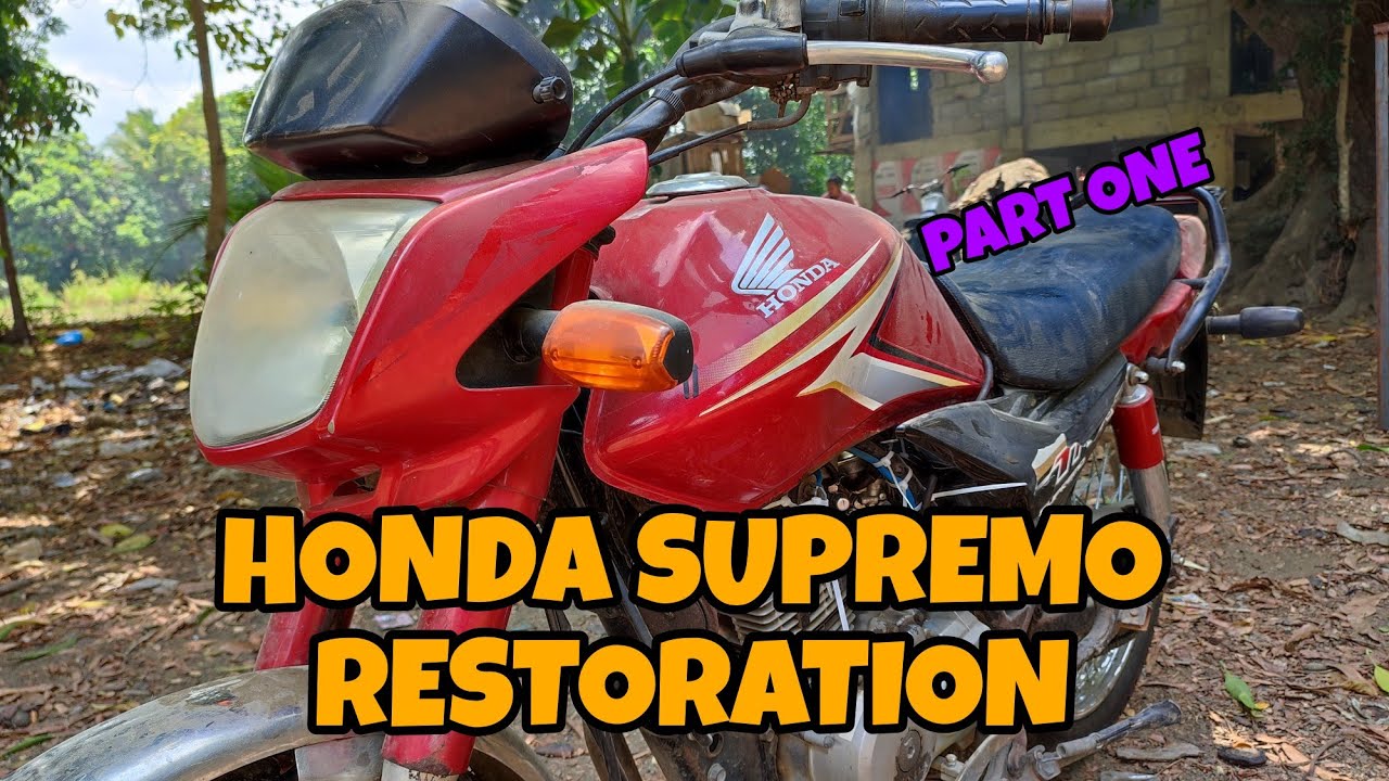 Honda Supremo Restoration////// PART ONE - YouTube
