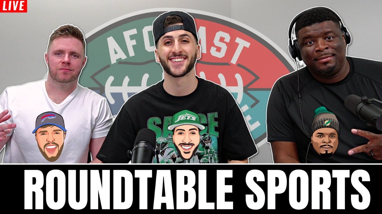 Roundtable Sports IN PERSON ! Q & A 🏈 - YouTube