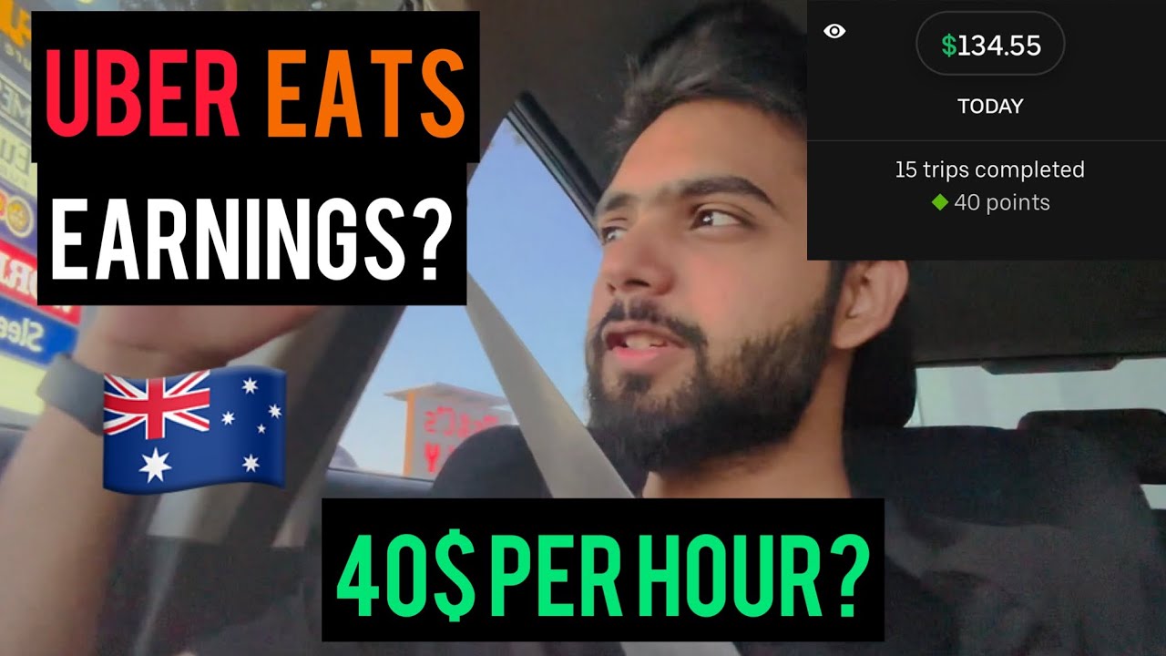 Uber Eats Earnings In Australia 🇦🇺 2023 40 Per Hour Youtube