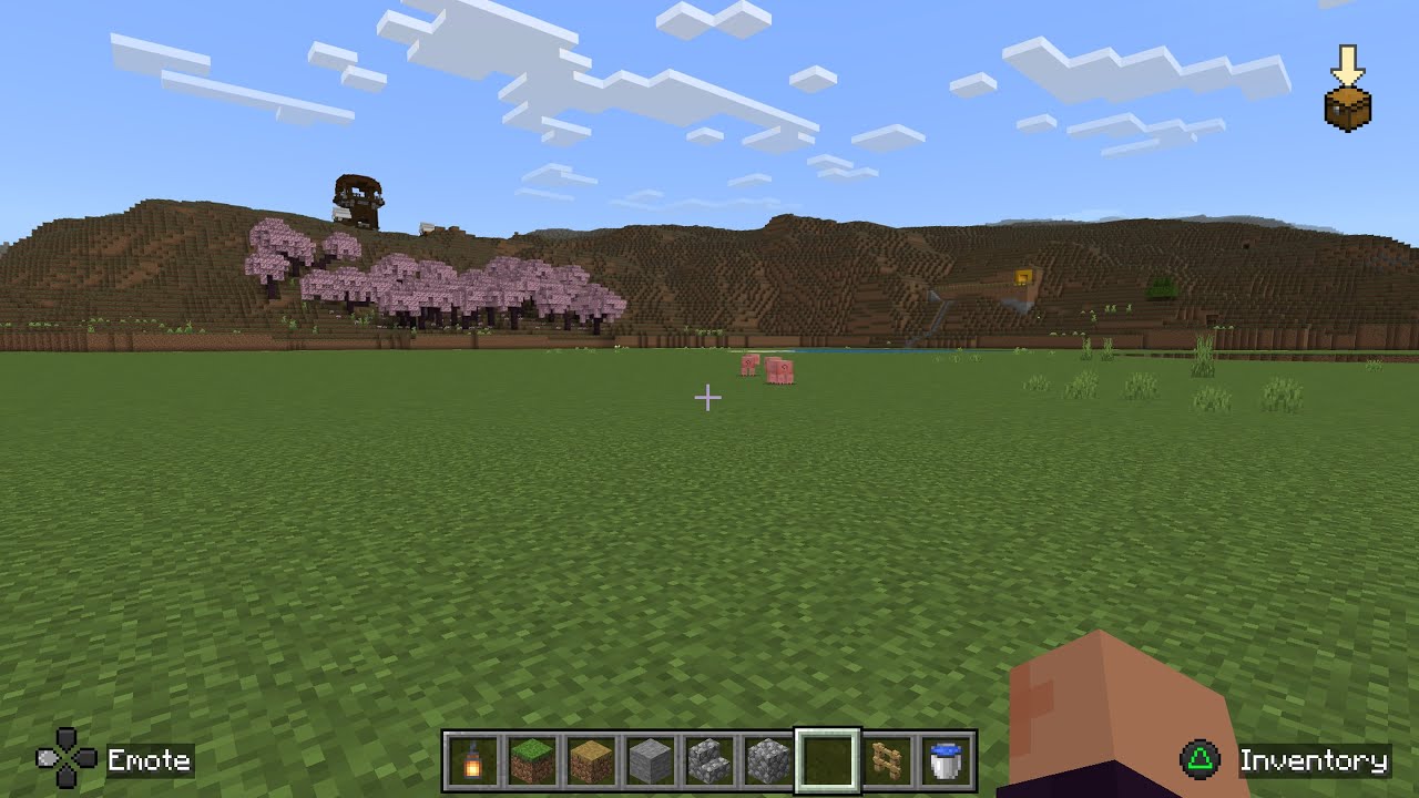 I created a flat land on Minecraft! | My Minecraft world tour - YouTube