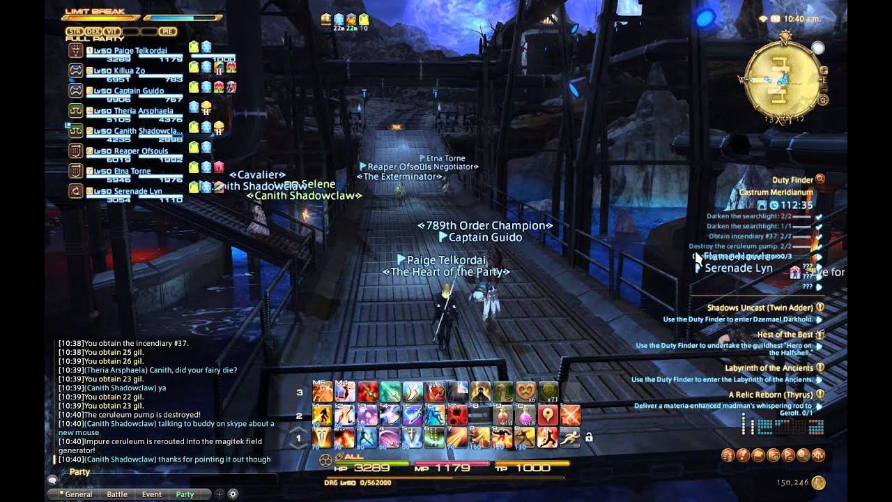 FFXIV - Castrum Meridianum - YouTube