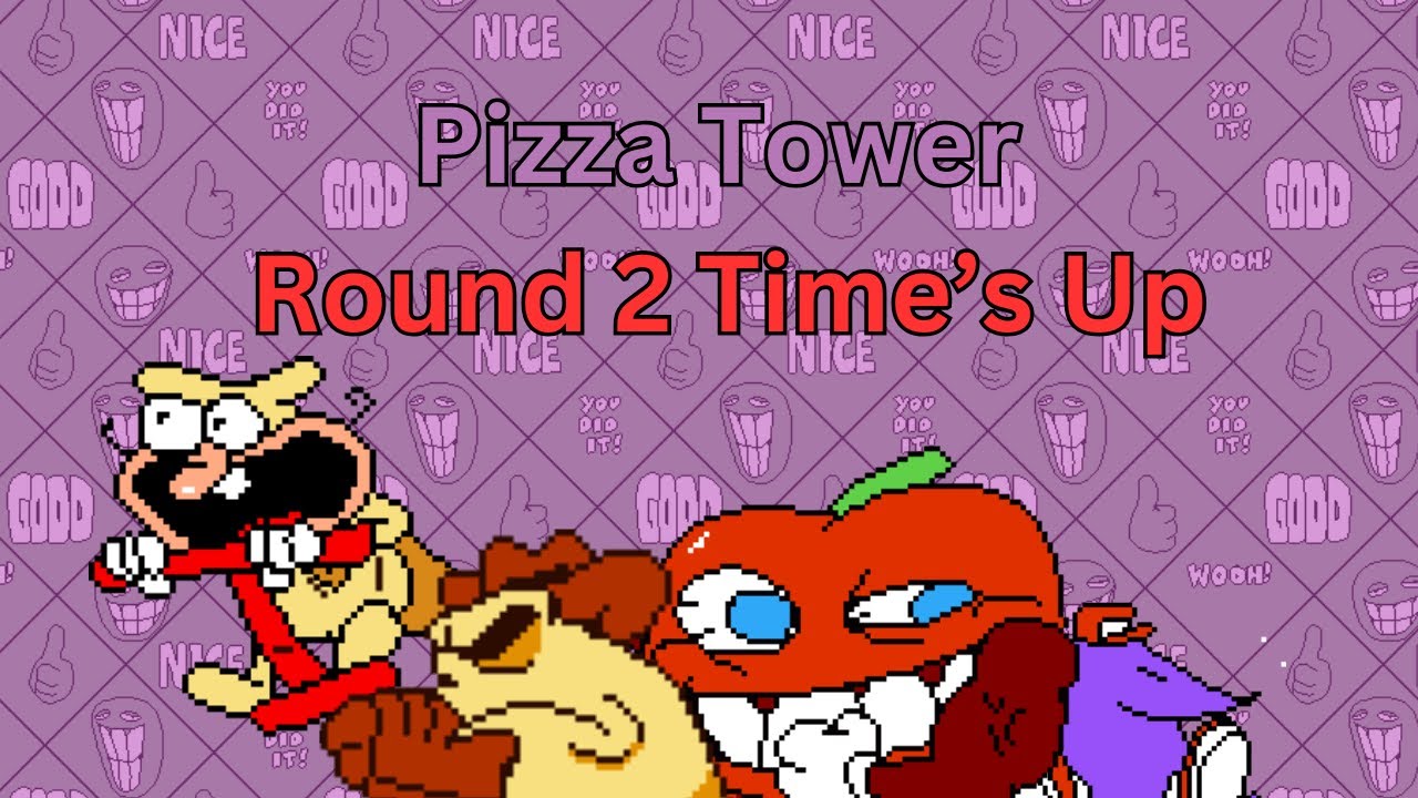 Pizza Tower Round 2 Time's Up (gameplay) - YouTube