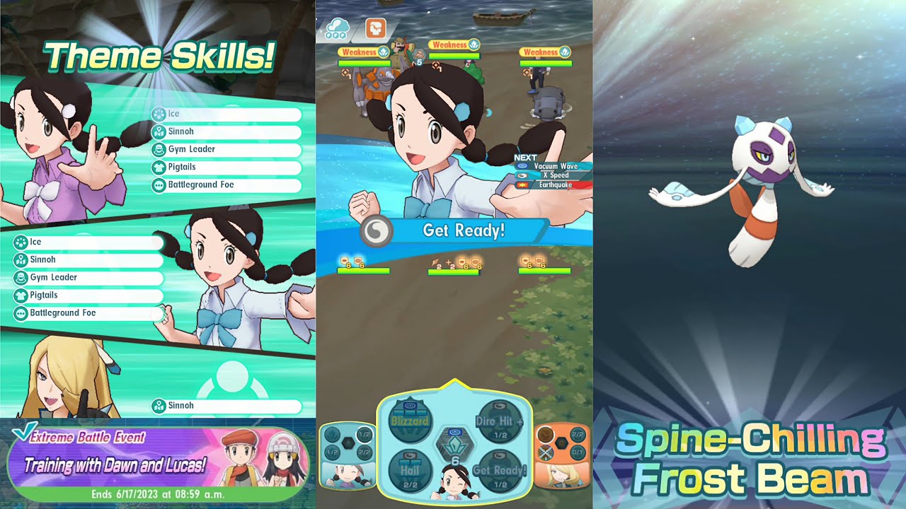Extreme Battle Event: Training with Dawn and Dawn! | Take On Dawn! Part ...