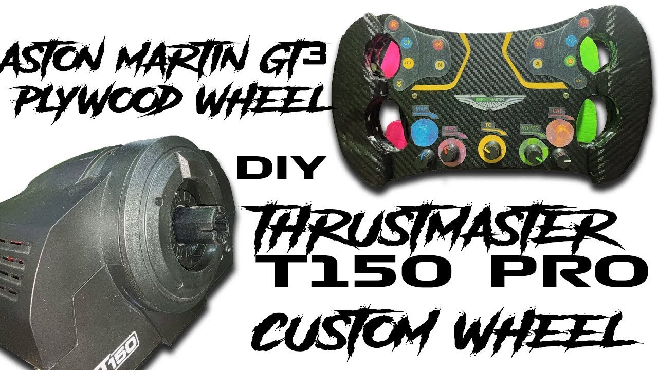 ASTON MARTIN GT3 DIY sim racing wheel for T150 pro for Racing simulator ...