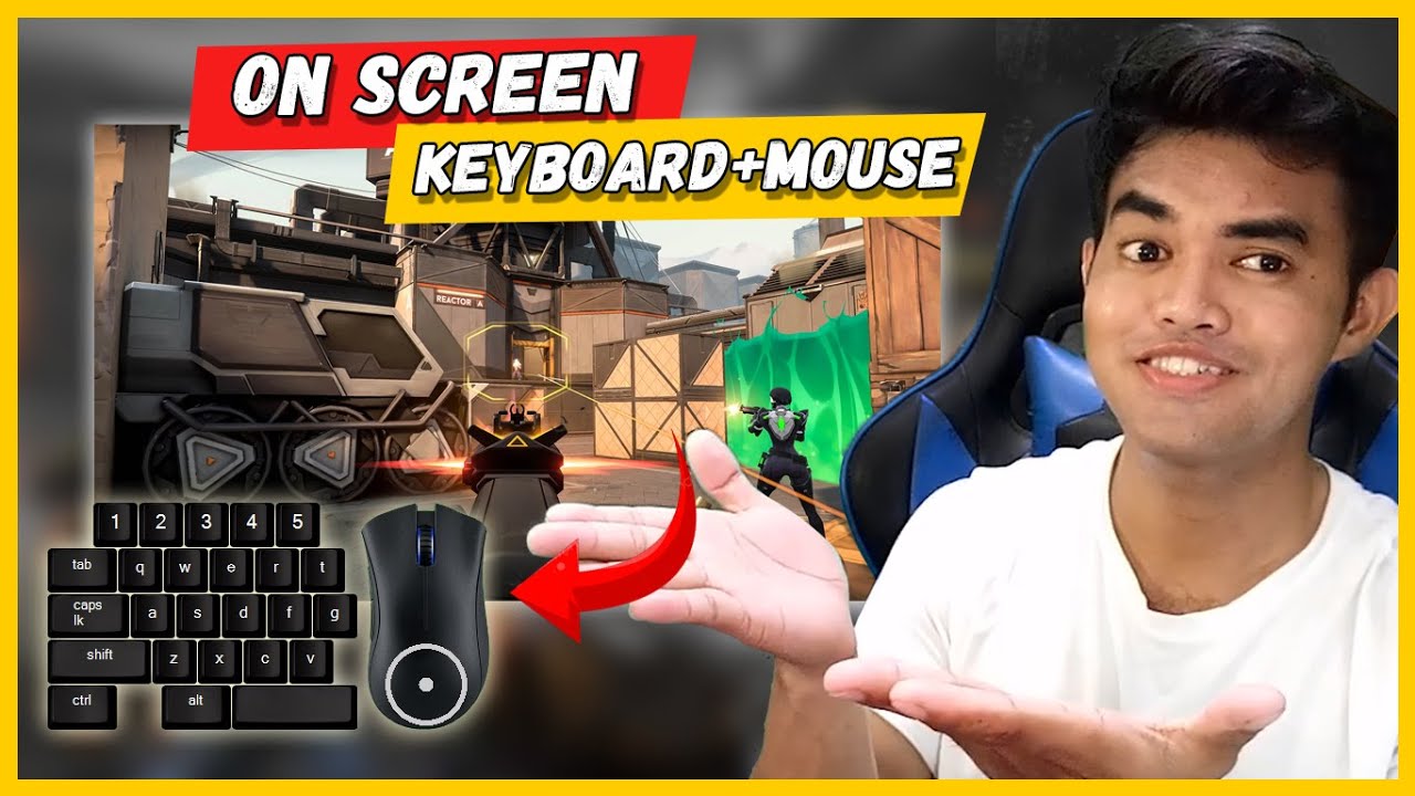 NEW 2024 On Screen Keyboard + Mouse di OBS Saat Streaming/Merekam Layar ...