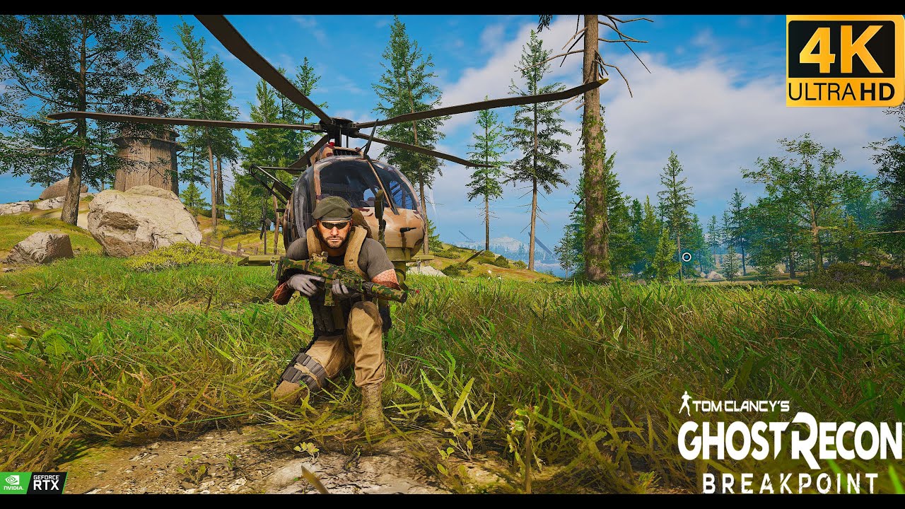Ghost Recon - Início ÉPICO em 4K | RTX 2060S ULTRA Realismo! pt3 ...