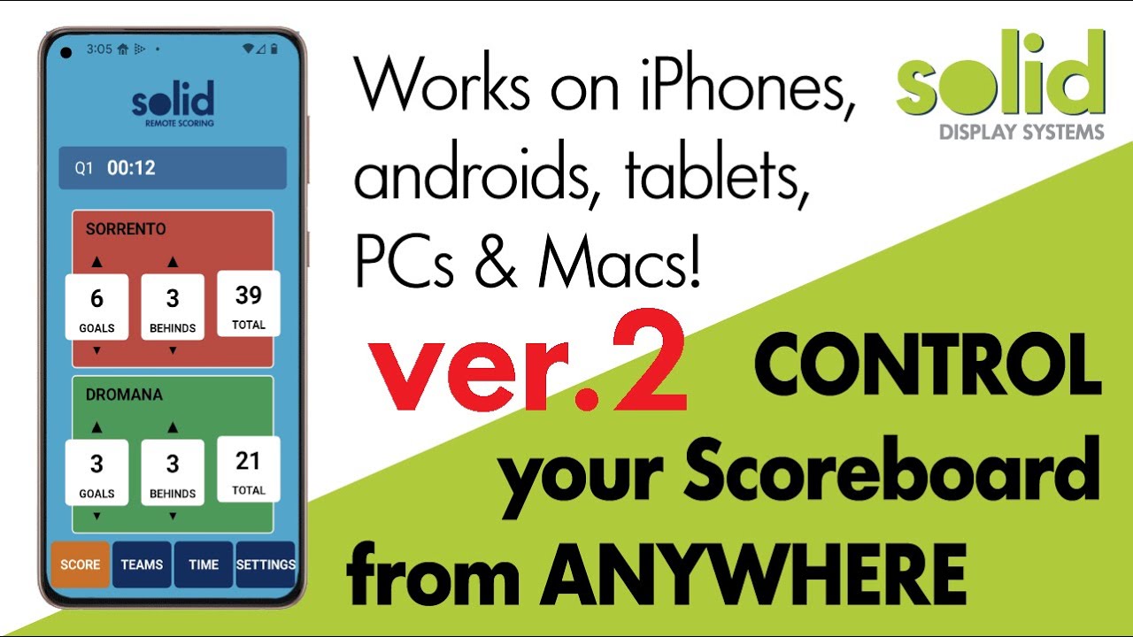 Remote Control App - with added live video clips - YouTube