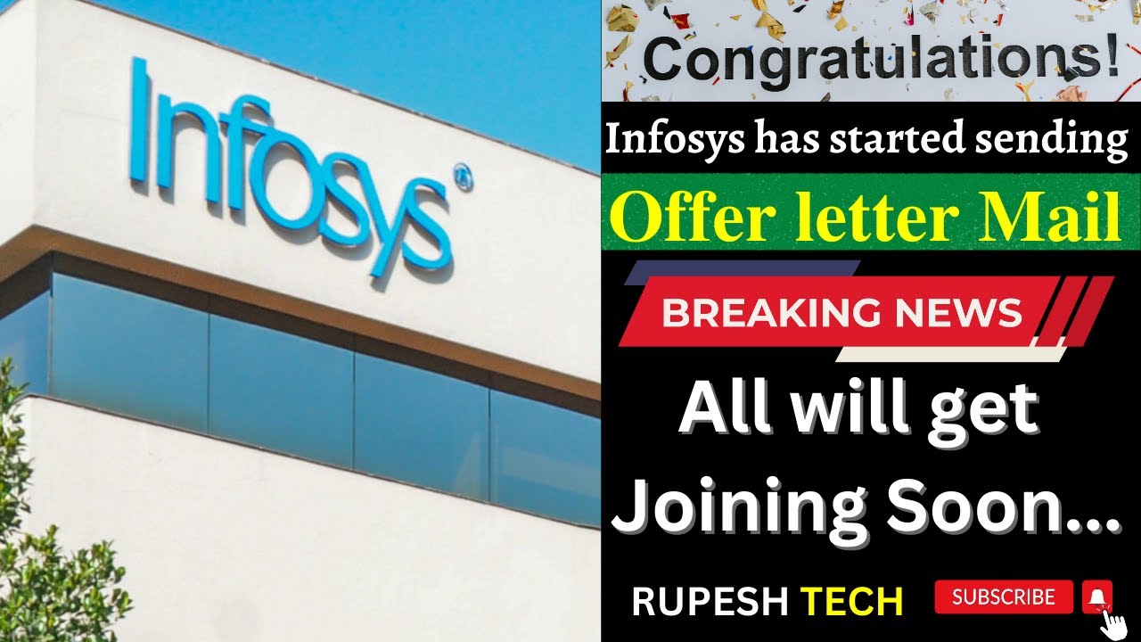 Infosys offer letter update | Infosys joining update | All will get ...