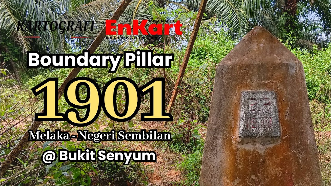 Batu Sempadan Melaka - Negeri Sembilan Berusia Lebih 120 Tahun. - YouTube