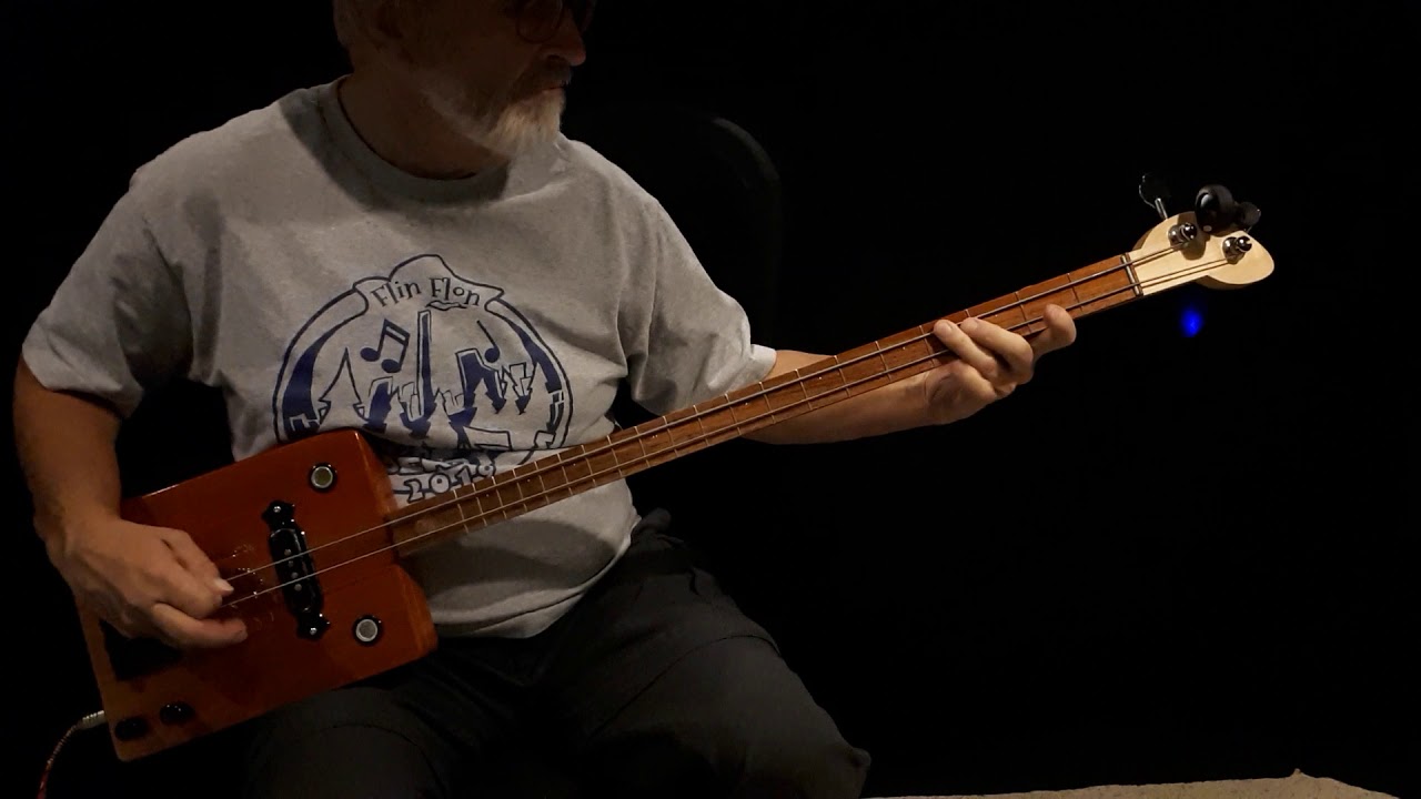 2-String Bass Cigar Box Guitar, Short Blues Bass Line - YouTube