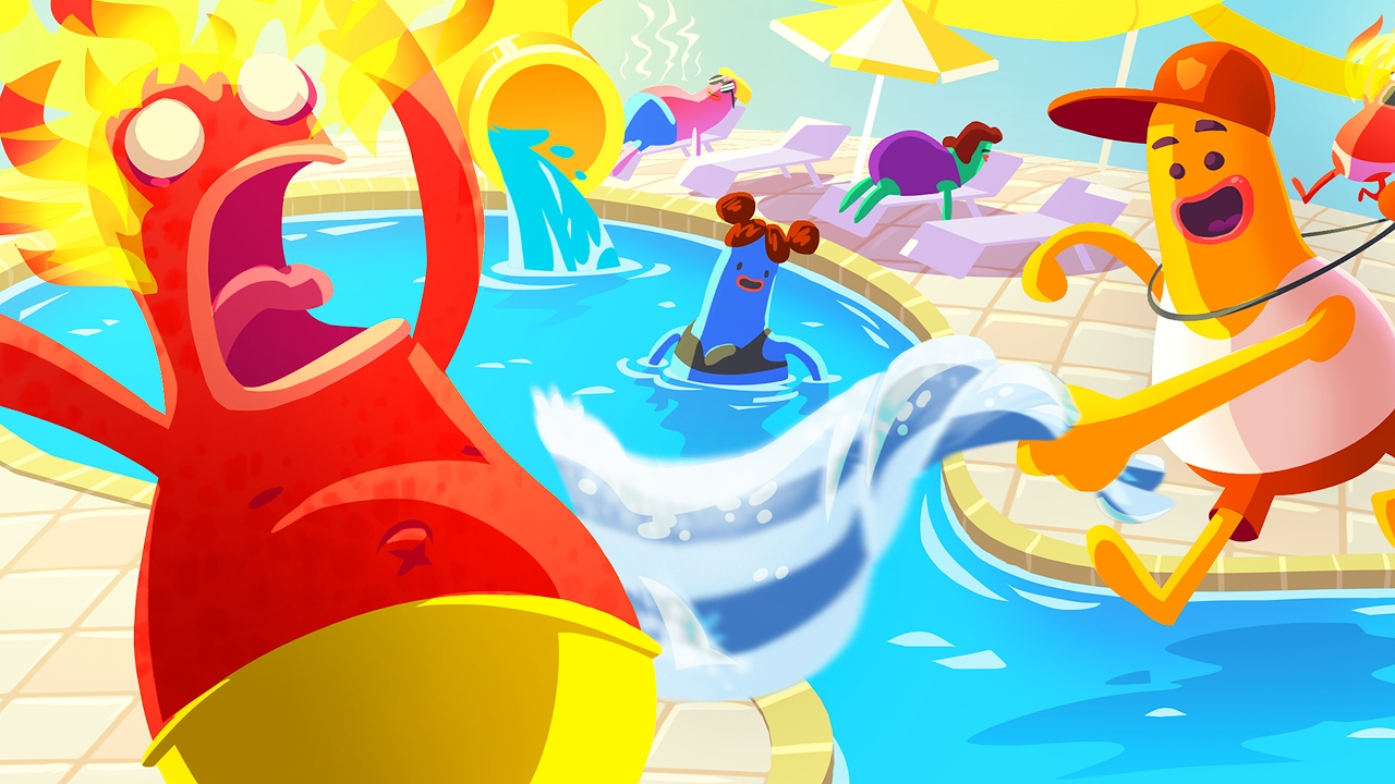 DOIDÃO DA PISCINA (Pool Party Panic) - YouTube