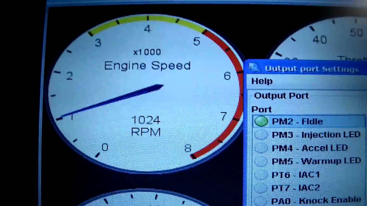 MEGASQUIRT SHIFT LIGHT LAUNCH CONTROL - YouTube