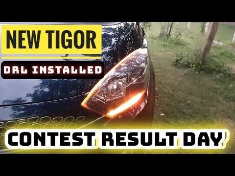 Guess the Car Contest Result | Tata Tigor floating DRL's | Tigor DRL's ...