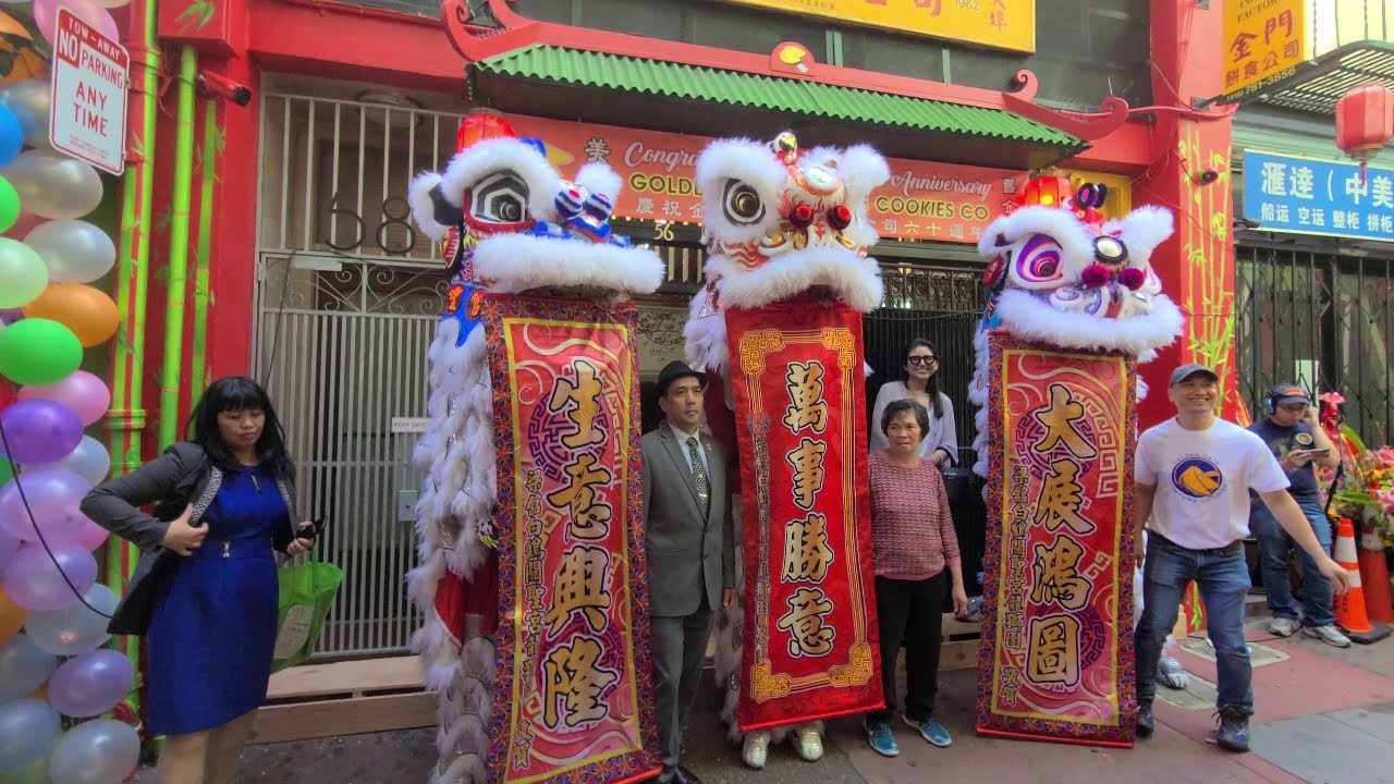 Firecrackers, Lion Dance Eye Dotting & Performance - Golden Gate ...