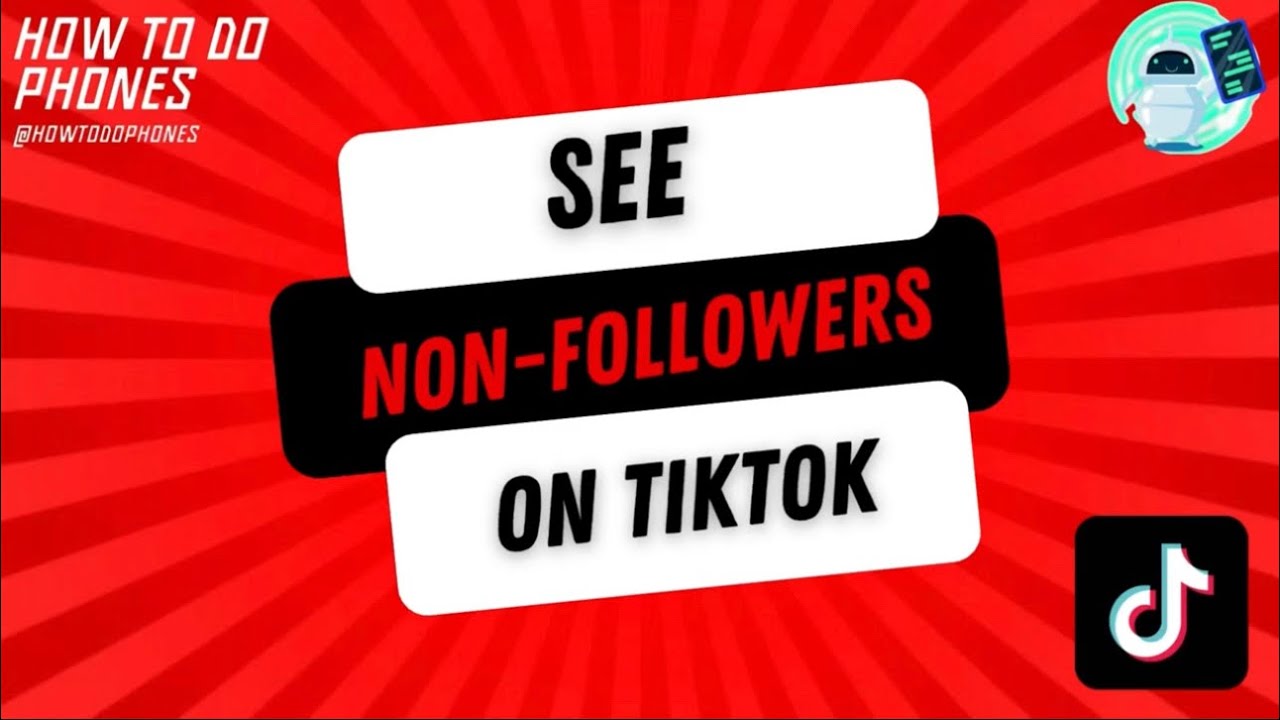How To See Non-Followers On TikTok - YouTube