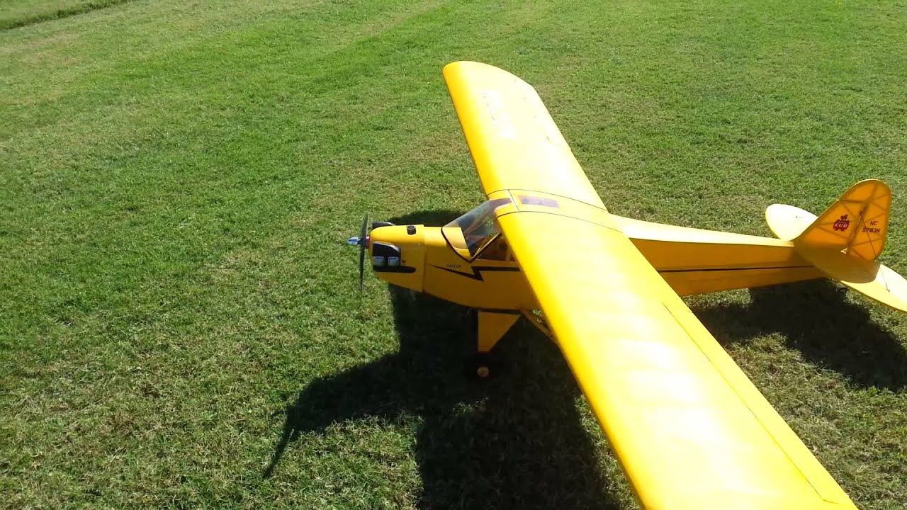 1/4 SCALE SIG CUB - YouTube