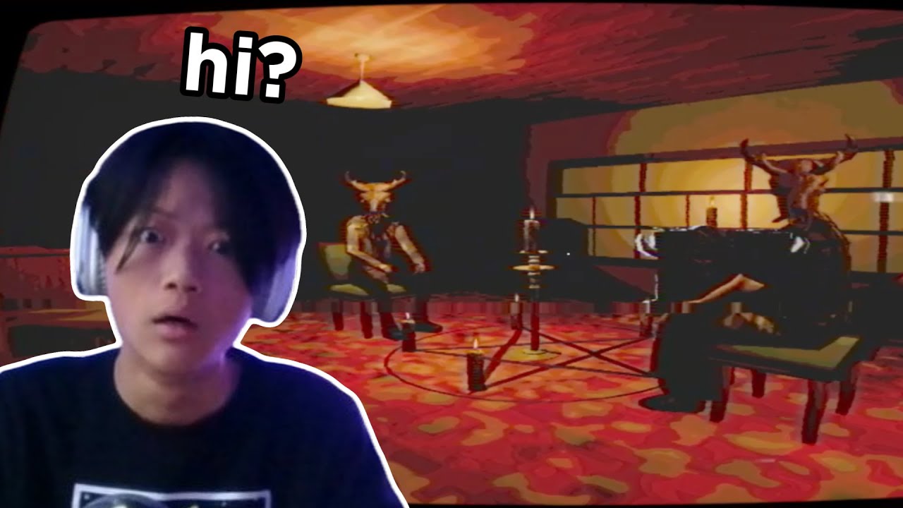 PLAYING A SHORT HORROR GAME ABOUT A RITUAL SO I CAN GO ON WITH MY DAY ...