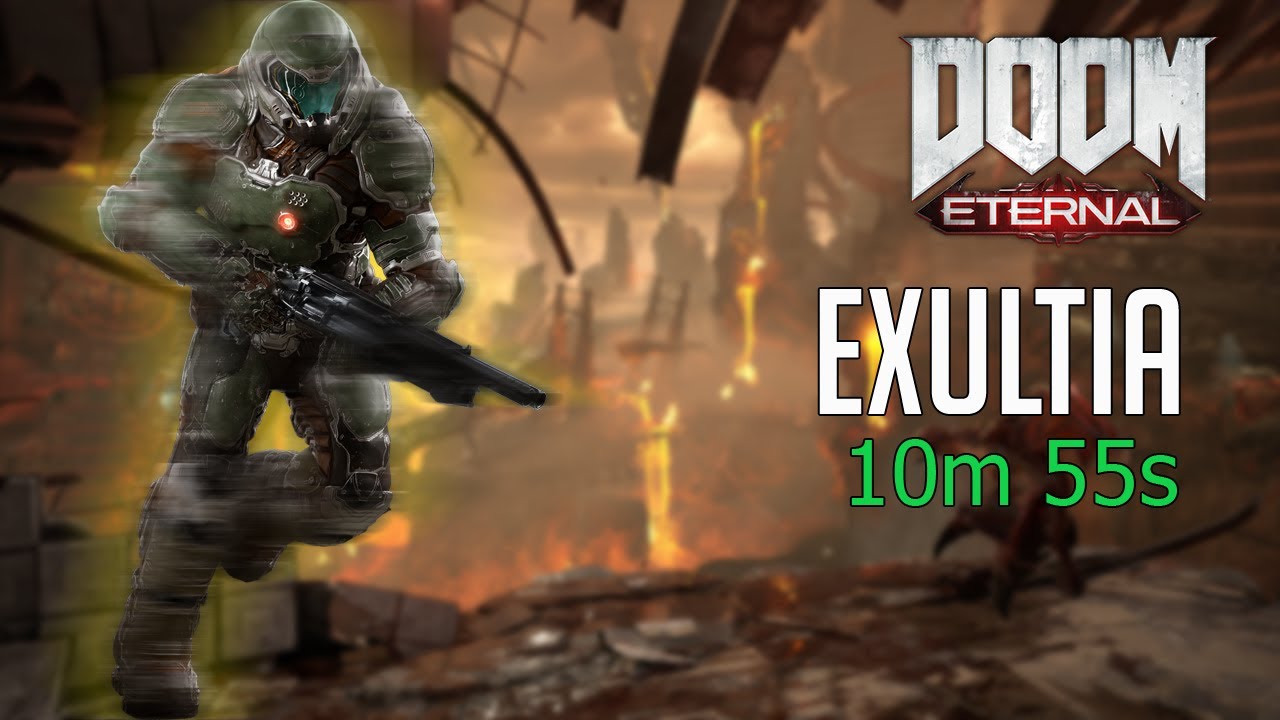 Doom Eternal - How To Complete Exultia in 10m 55s - YouTube