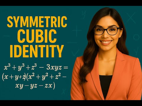 Symmetric Cubic Identity — How to Use it Step-by-Step Explanation ...