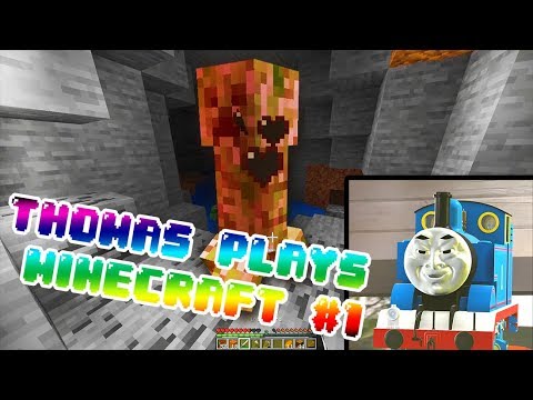 THOMAS THE TANK ENGINE Plays MINECRAFT! EP. 1 - YouTube