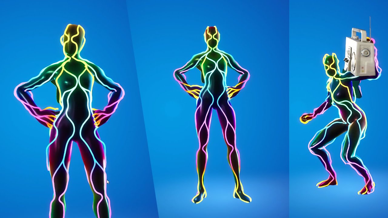 Flow Skin Showcase popular Emotes & Dances | Flow skin combos - YouTube