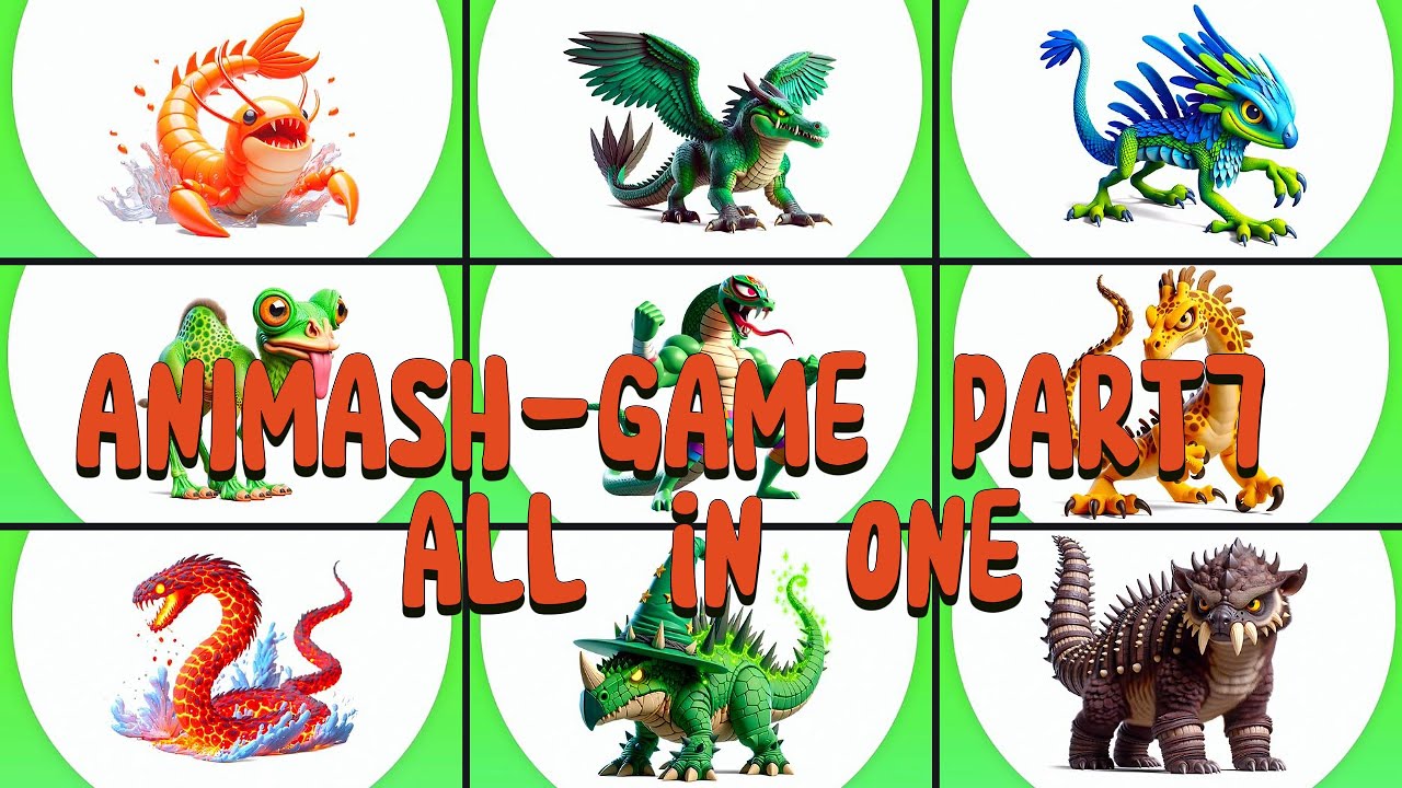 ALL COMBO ANIMASH GAMEPLAY PART 7 ALL IN ONE - YouTube