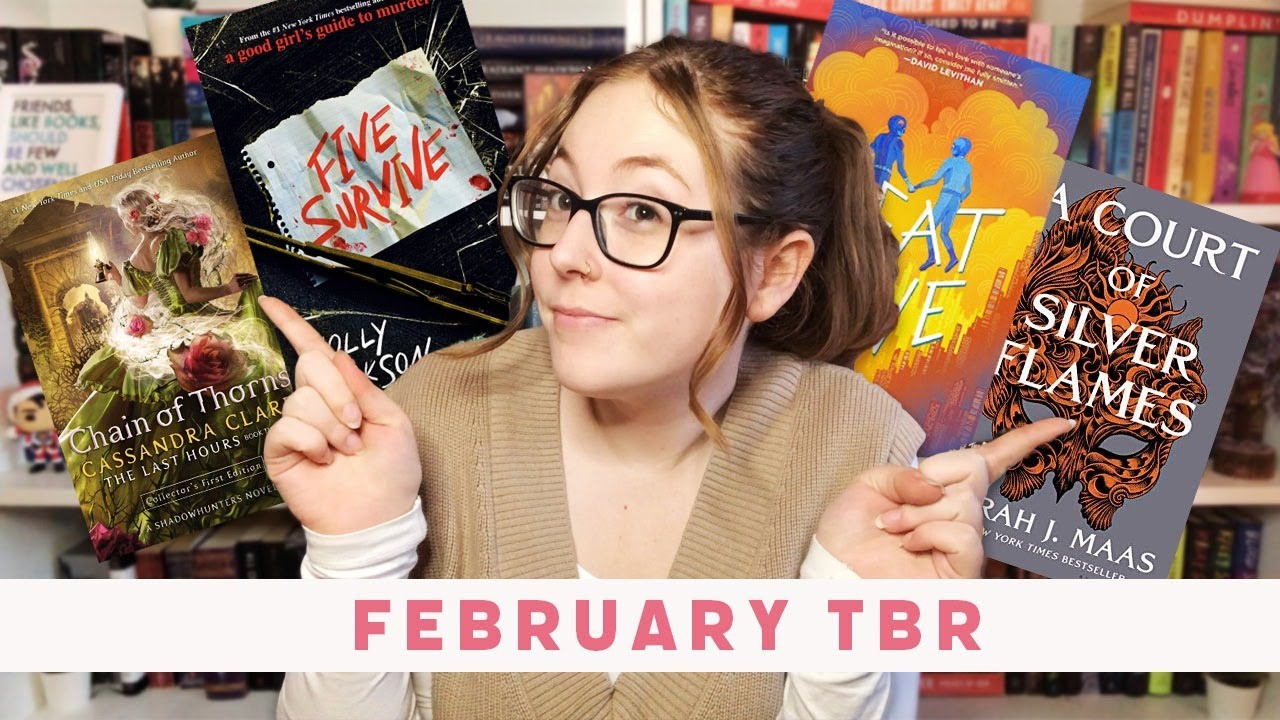 FEBRUARY TBR | reading plans for the month - YouTube