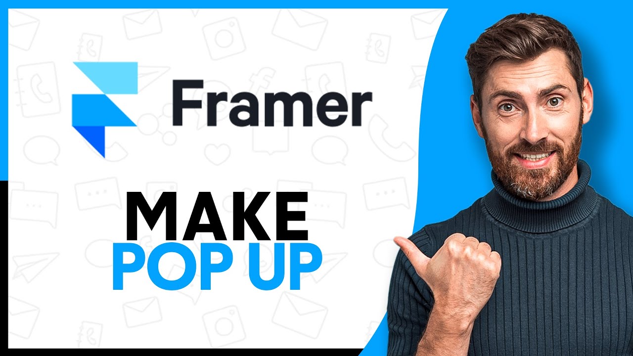 How To Make Pop Up In Framer - Step By Step - YouTube