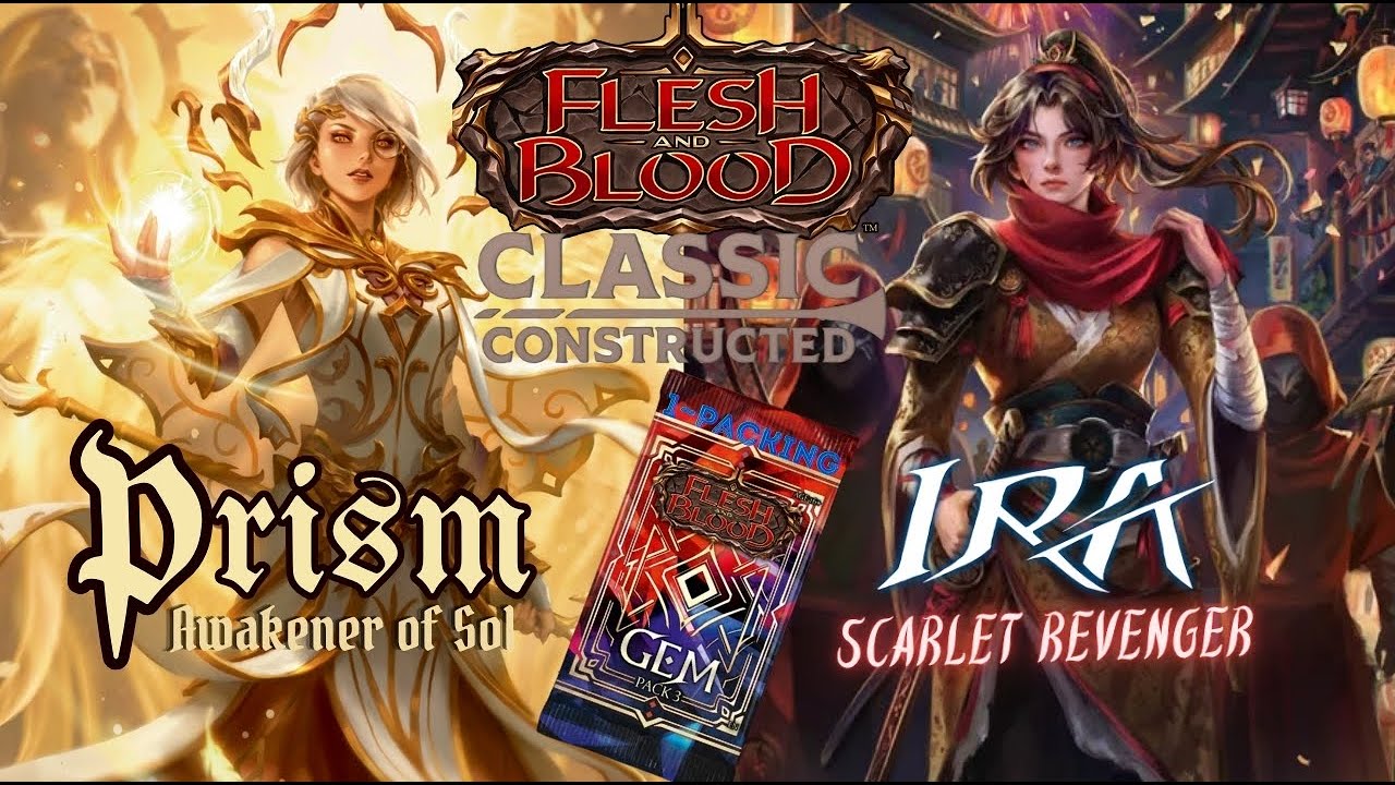 YuYu Plays: FaB@Home Ep161 | Prism vs Ira | Flesh and Blood | Classic ...