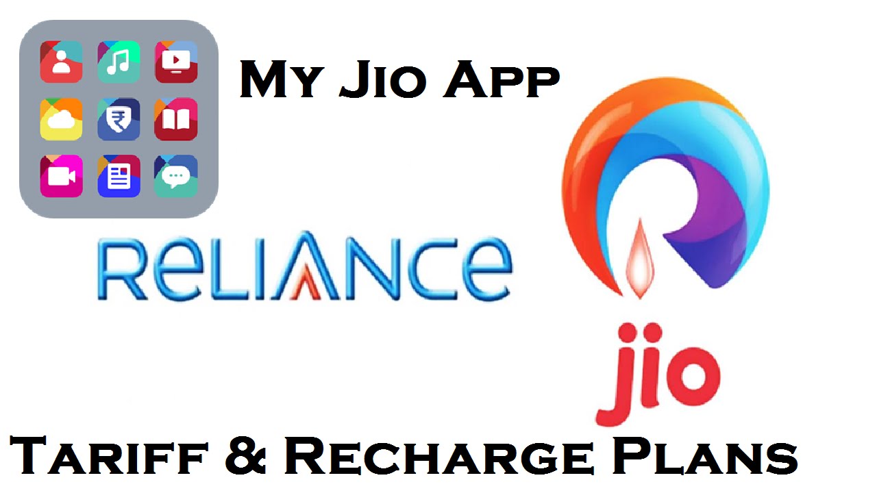 Relience Jio 4G Tariff, Recharge Plans - My Jio App - YouTube