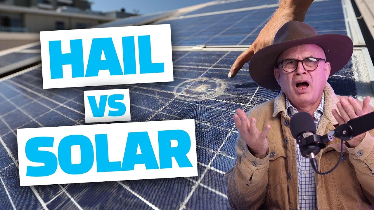 Can hail damage my solar panels? Here's what you need to know! - YouTube