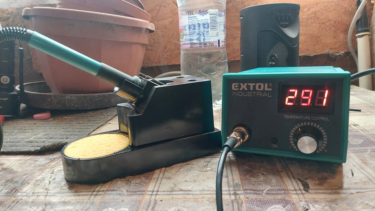 Extol 70w os Forrasztó állomás - YouTube