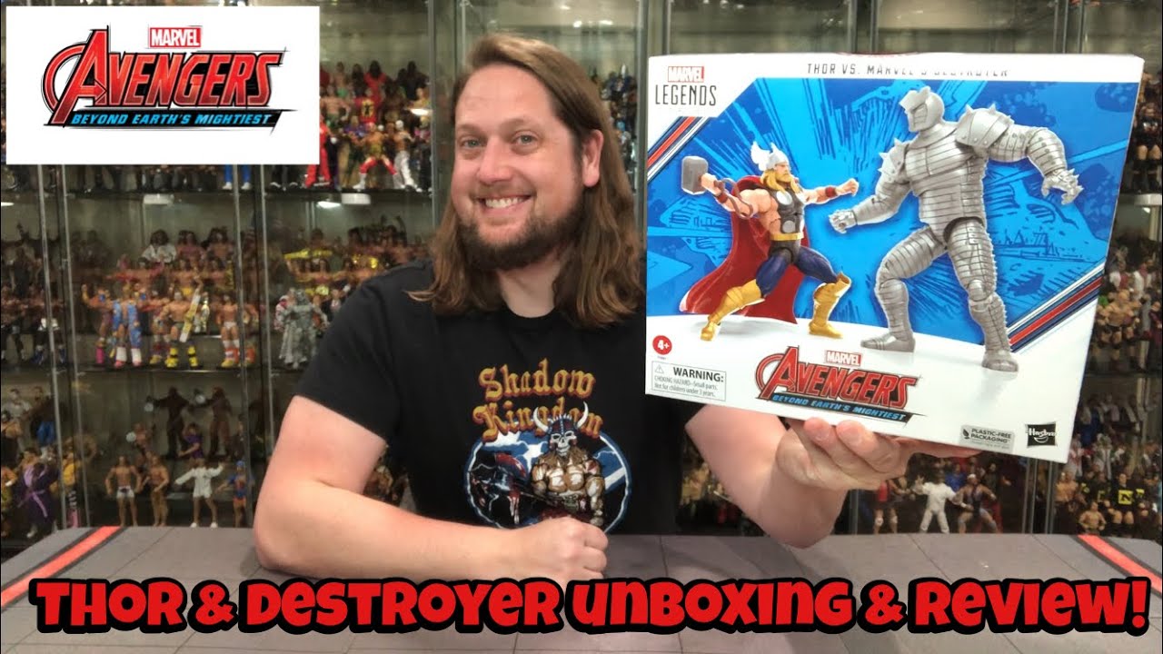 Thor & The Destroyer Avengers 60th Anniversary Marvel Legends Unboxing ...