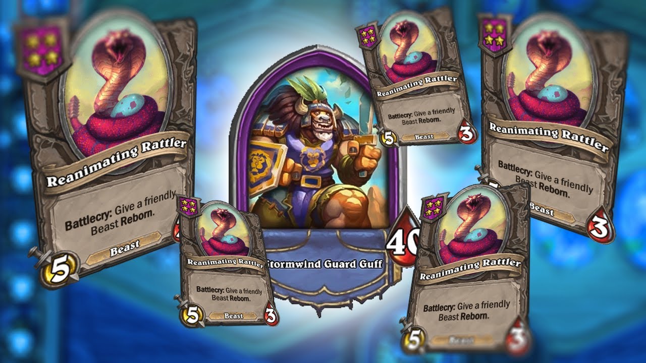 Guff into Reborn Beasts | Rdu Hearthstone Battlegrounds - YouTube