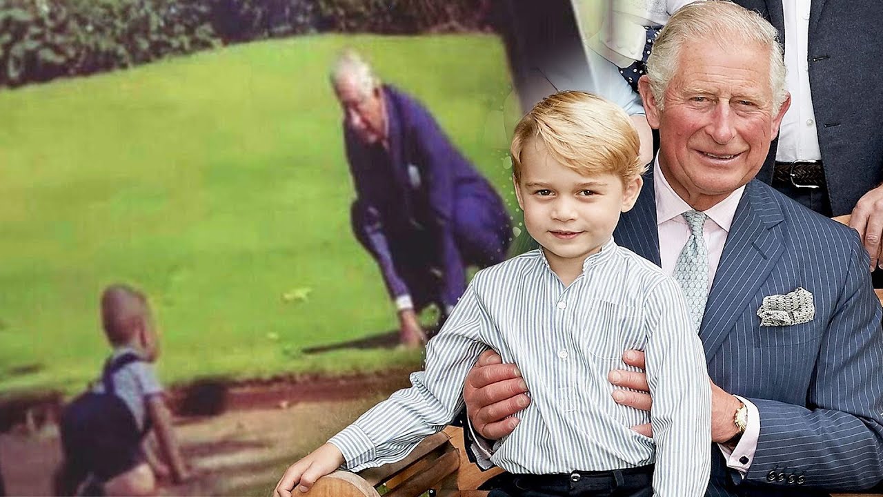 Sweet moments of Prince Charles & grandson George in heartwarming ...