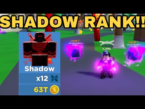 Shadow Rank!! - Roblox Ninja Legends - YouTube