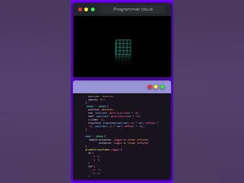 😎 Cool Grid Offset Animation with HTML, CSS, and JS - YouTube