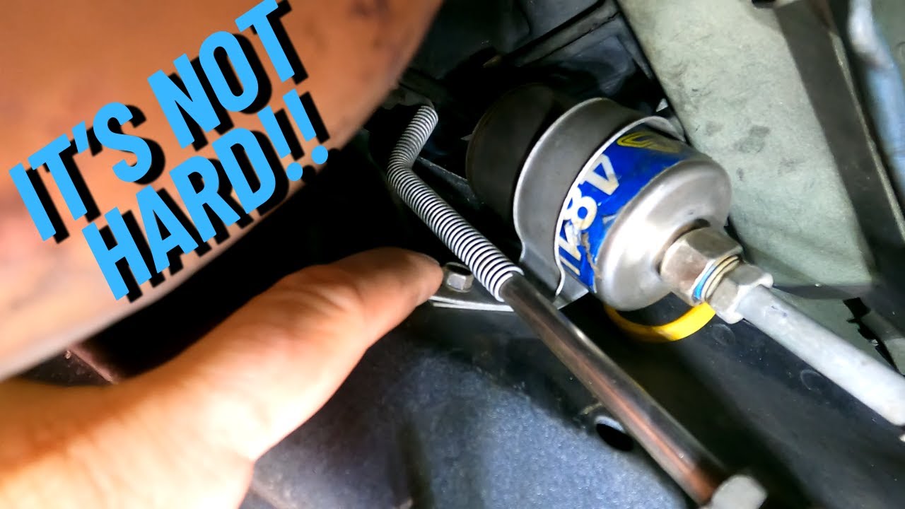 EASIEST C4 Corvette Fuel Filter Replacement!! - YouTube