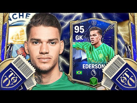 BEST GK IN THE GAME??? TEAM OF THE YEAR PLAYER EDERSON 95 OVR REVIEW ...