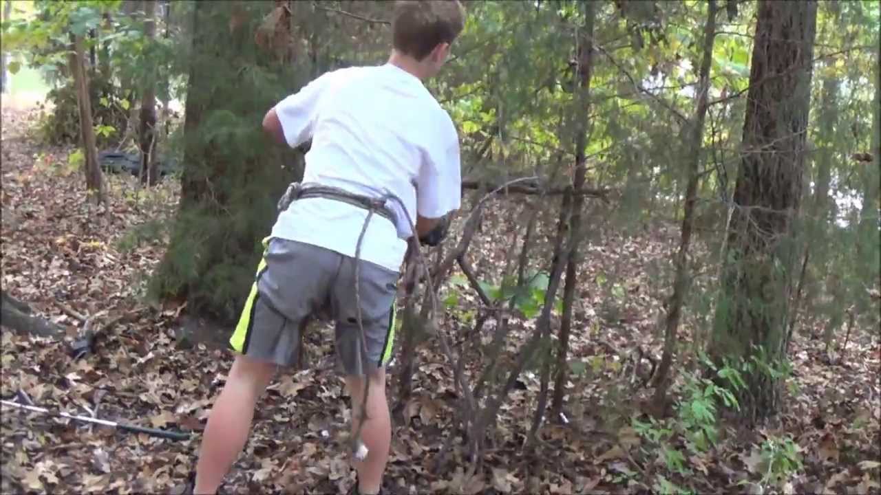 How To Build A Airsoft Fort - YouTube