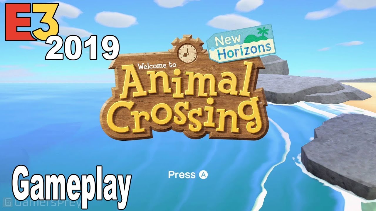 Animal Crossing New Horizons - E3 2019 Gameplay Demo [HD 1080P] - YouTube