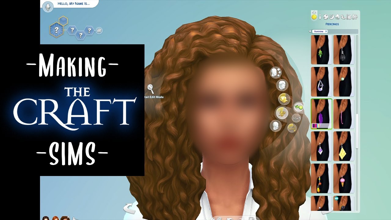 Making Sims: The Craft | CAS | No CC | The Sims 4 - YouTube