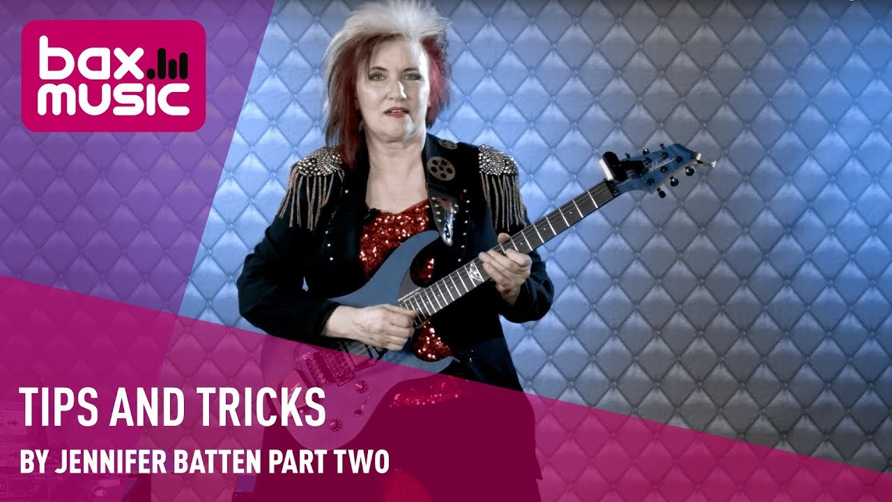 Tips and tricks by Jennifer Batten part two - Bax Music - YouTube