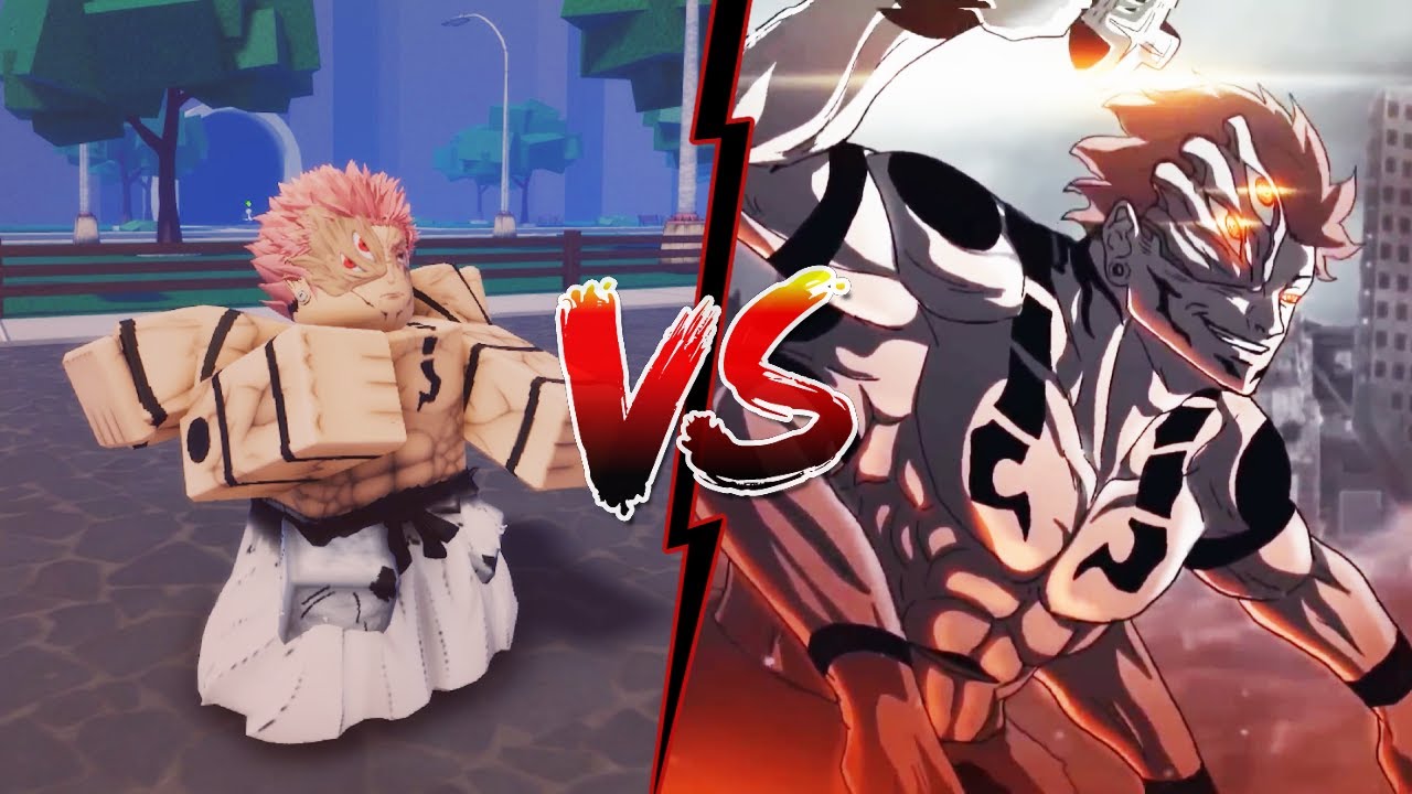 Every Sukuna Move vs Anime Comparison [Curse Battlegrounds] - YouTube