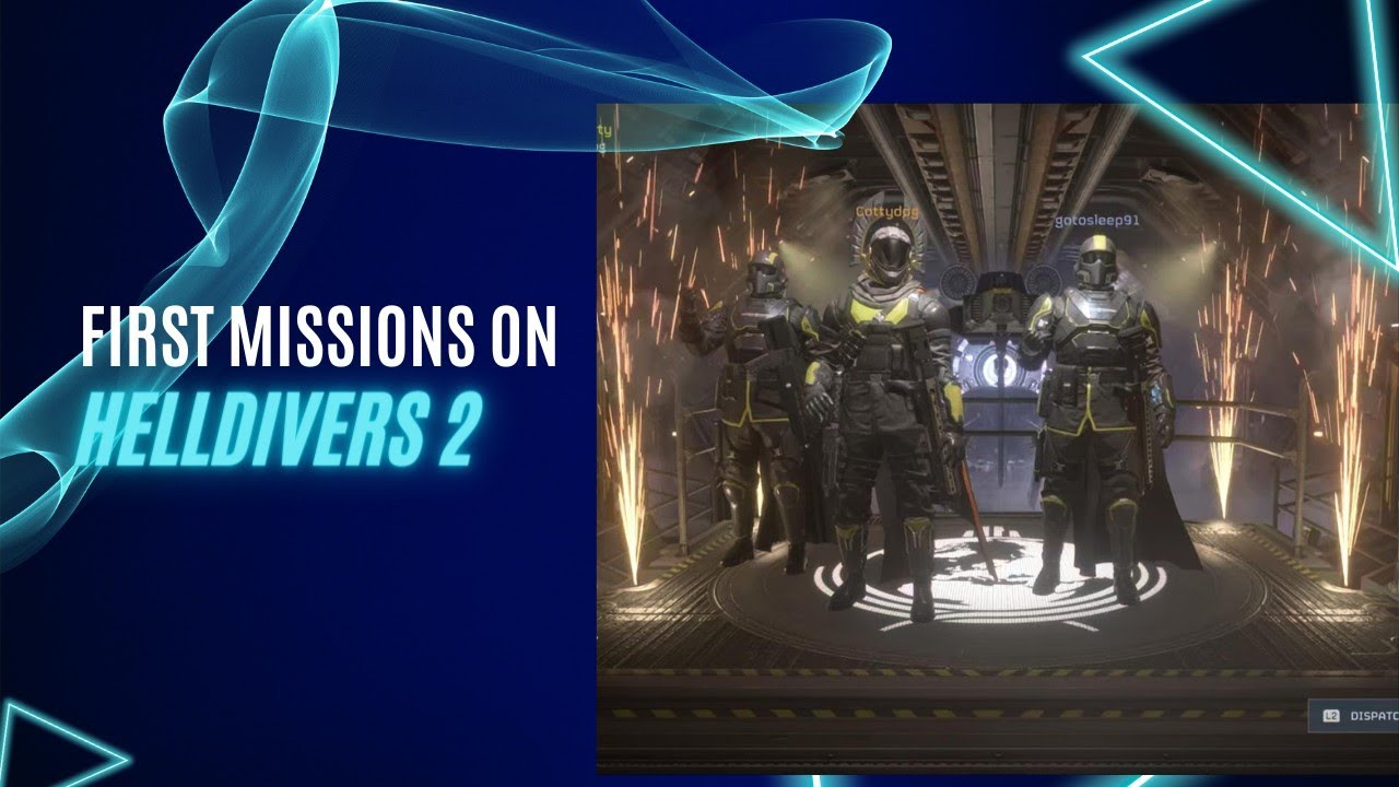 First Helldivers 2 Missions - This is the co-op game we have been waiting for! #helldivers2 # ...