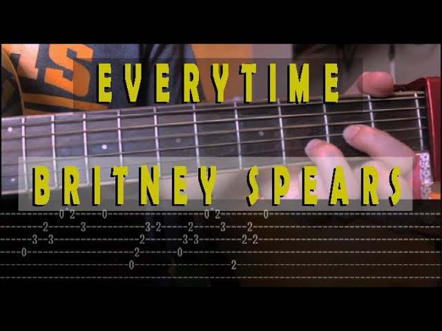 Everytime Guitar Chords