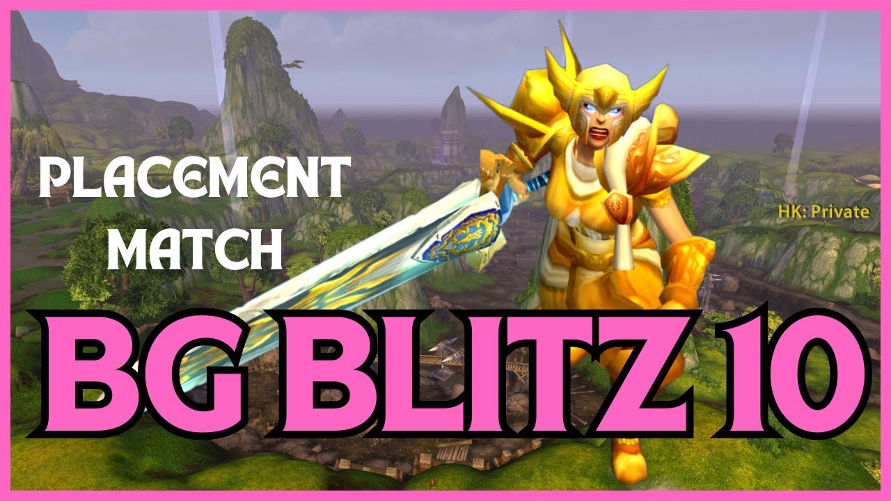 BATTLEGROUND BLITZ 10 | RET PALADIN WAR WITHIN SEASON ONE | DEEPWIND ...